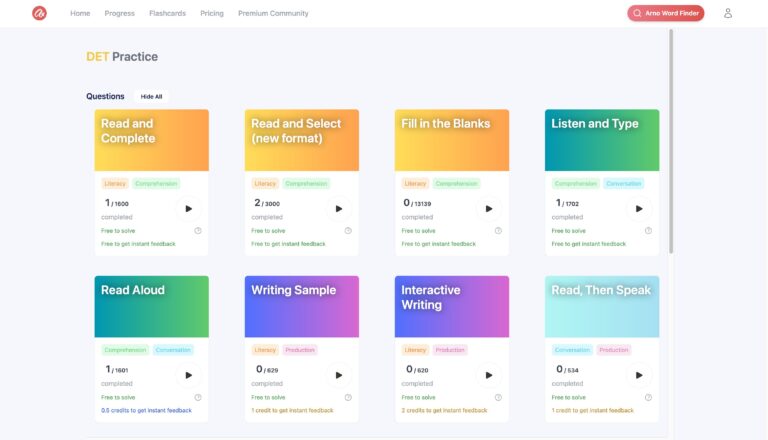 Duolingo English Test対策ツール「Arno」の特徴を徹底解説 | Kurakumo Inc.